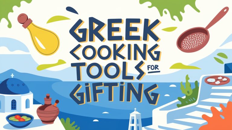 Greek Cooking Tools for Gifting - from Mortar and Pestle to Skewers